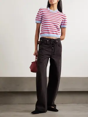 Daughter Striped Organic Cotton Top