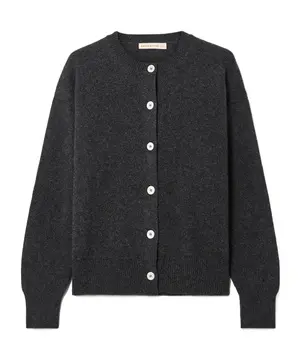 Daughter Classic Round-neck Cardigan - No