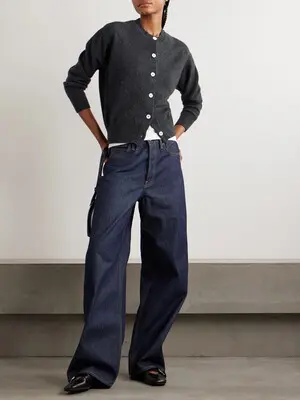 Daughter Classic Round-neck Cardigan - No