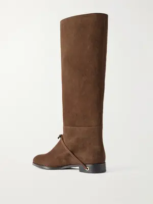 Jennifer Chamandi Suede Knee-high Boots