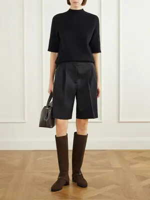 Jennifer Chamandi Suede Knee-high Boots