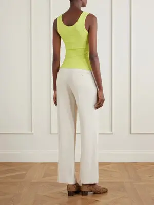 FLORE FLORE Cotton-jersey Tank Top