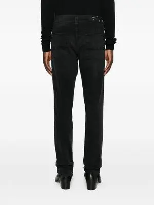7 For All Mankind Slim Straight Faded Jeans