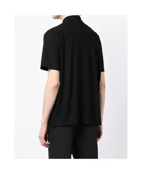 Herno Short-sleeved Polo Shirt - Black