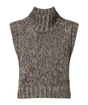 Khaite Blended Multicolor Knit Vest