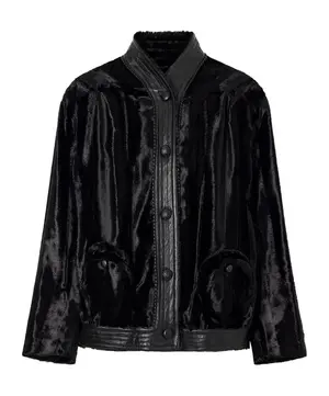Blaze Milano Trimmed Outerwear For Women