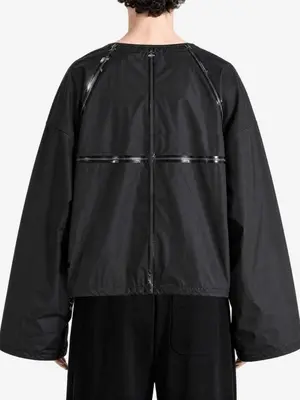 THUG CLUB Logo-detail Zip-up Jacket