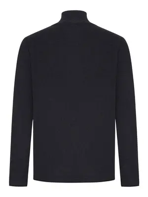 ROBERTO COLLINA Mock-neck Knitted Jumper