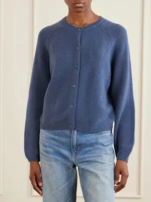DÔEN Soft Cashmere Cropped Cardigan