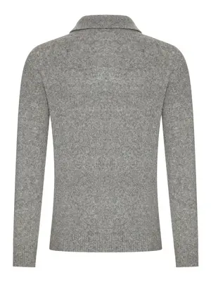 ROBERTO COLLINA Polo Collar Knit Sweater