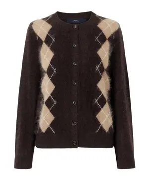 Arch4 Brushed Cashmere Cardigan - No