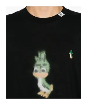 Mihara Yasuhiro Leon-print T-shirt