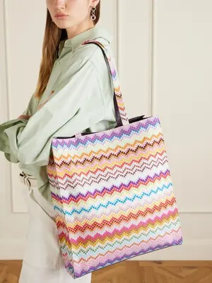 Missoni Striped Lurex Tote