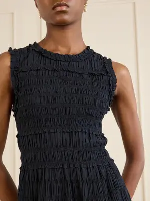 DÔEN Cotton Sleeveless Midi Dress