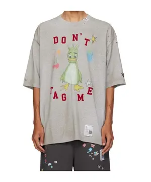 Mihara Yasuhiro Leon Doodle Printed T-shirt