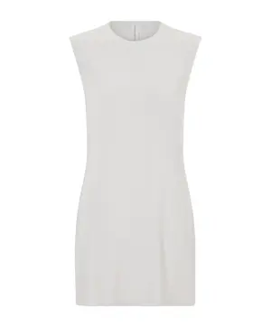 Norma Kamali Satin-crepe Mini Dress