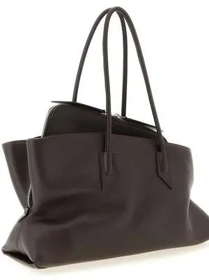 Attico La Passeggiata Medium' Shoulder Bag - Brown