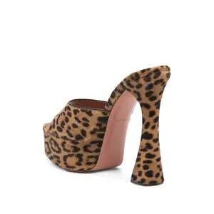 Amina Muaddi Brown Shoes - Multicolor
