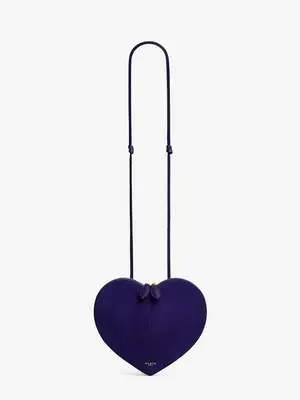 Alaïa Le Coeur Suede Crossbody Bag - Multicolor