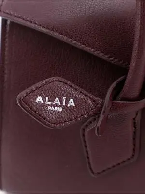 Alaïa Le Teckel Flap Leather Handbag