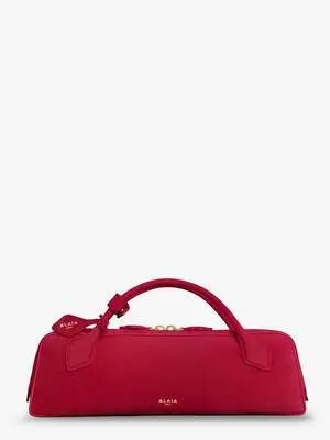 Alaïa Teckel Clutch Suede Handbag - Multicolor