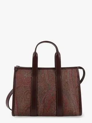 Etro Arnica S Paisley Fabric Handbag With Shoulder Strap - Multicolor