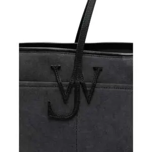 JW Anderson Blue Tote Bags - Black