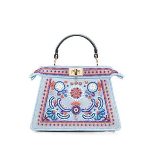 Fendi Tote Bags - Blue
