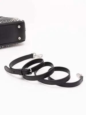Miu Miu Arcadie` Leather Bag With Studs