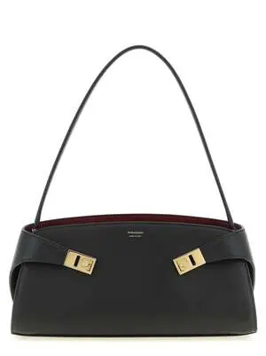 FERRAGAMO Hug East-west' Shoulder Bag - Black