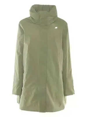 K-WAY Marla High-neck Padded Parka - Neutrals