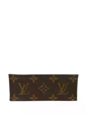LOUIS VUITTON Petit Sac Plat Monogram Tote Bag