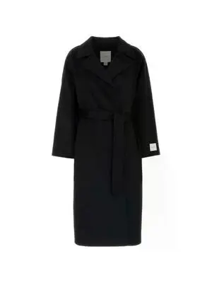 Calvin Klein Hero Belted Coat - Black