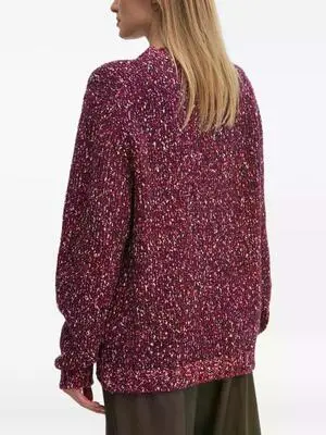 BENETTON Crew-neck Sweater - Purple