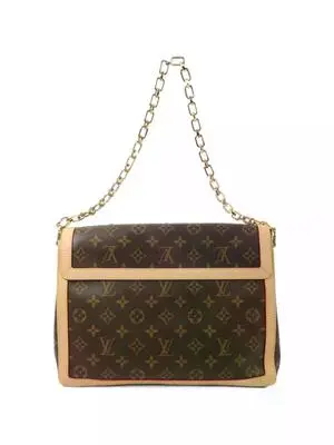 LOUIS VUITTON Gm Dauphine Soft Shoulder Bag