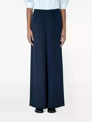 Max Mara Elasticated Wide-leg Trousers