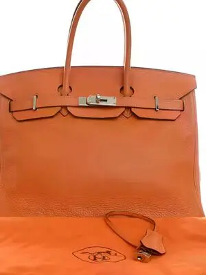 Hermès 2008 Clemence Birkin Retourne 35 Handbag