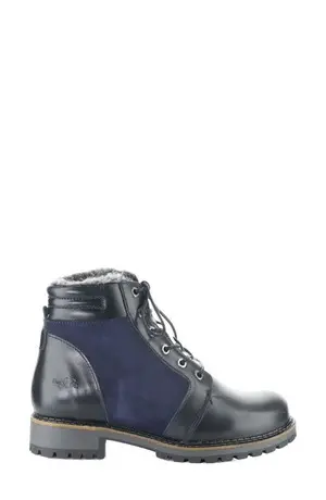 BOS. & CO. Chill Waterproof Leather Bootie - Azul/ocean