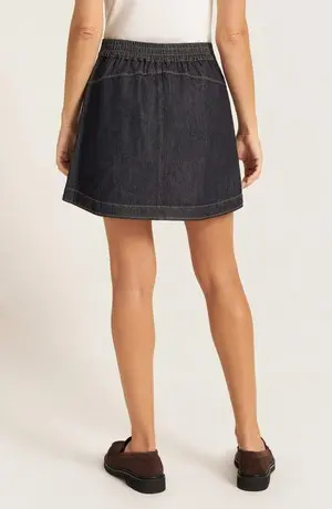 Matty M. Nessa Seamed Miniskirt