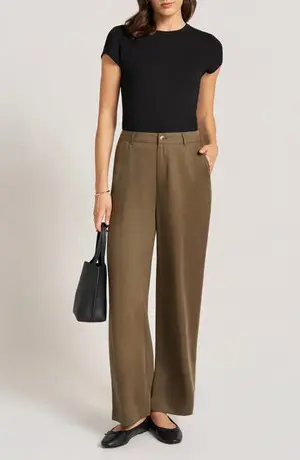 Matty M. Bexley Straight Leg Trousers