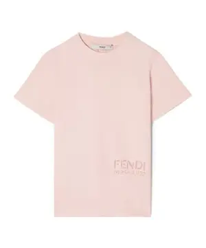Fendi Logo-print Cotton T-shirt