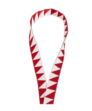 Versace Patterned Lanyard Keychain
