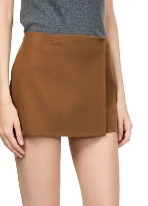 Miu Miu Double-faced Cashmere Midi Skirt
