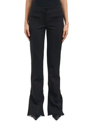 COURREGES Solid Color Casual Pants