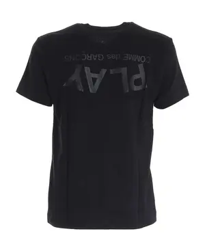 Play Comme Des Garcon Logo Printed T-shirt