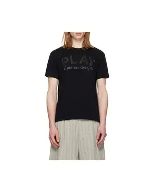 Play Comme Des Garcon Logo Printed T-shirt