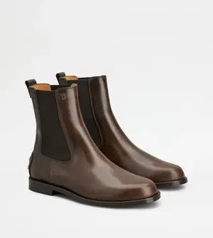 TOD'S Studded Chelsea Ankle Boots