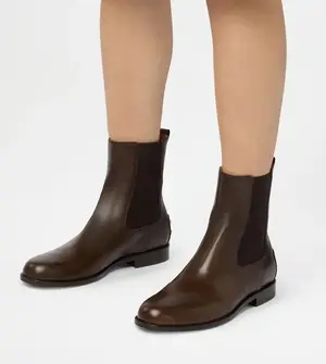 TOD'S Studded Chelsea Ankle Boots