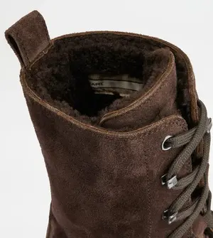 TOD'S Win Gomm Lace-up Ankle Boots