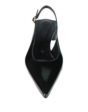 Sportmax Minimalist Patent Leather High Heels